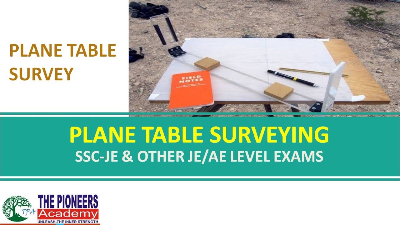Survey engineering LEC-28|PLANE TABLE SURVEYING| JE |AE| EXAMS| - YouTube