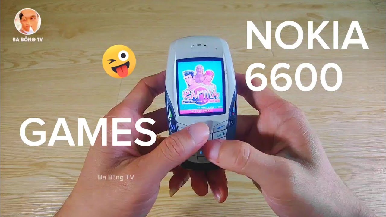Nokia 6600 Game Test #nokia #games - YouTube