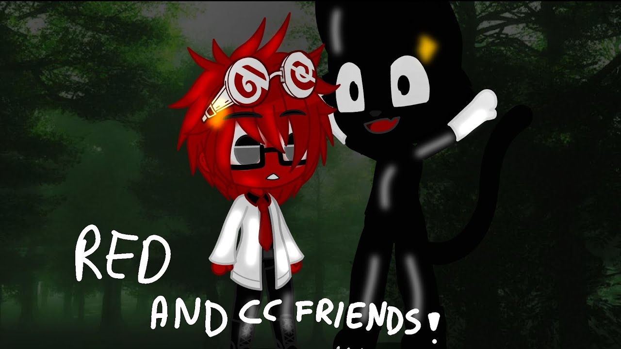 Red and his friend Cartoon Cat!//Rainbow Friends// - YouTube