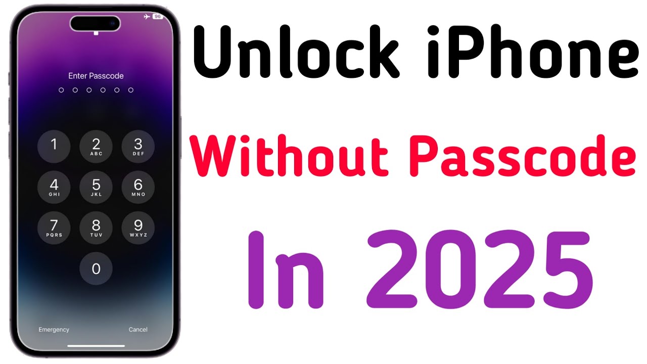 How To Unlock iPhone Without Passcode 2025 | How To Unlock iPhone If ...