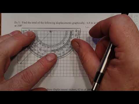 Physics 001 Notes p14a: Another Example of Adding Vectors Graphically ...