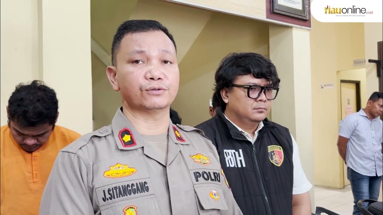 Pecatan Polri dan Honorer Ditangkap Edarkan Narkoba di Pekanbaru - YouTube