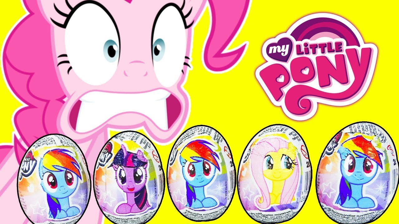 MY LITTLE PONY SURPRISE EGGS TOYS for kids:) Unboxing MLP eggs by ...
