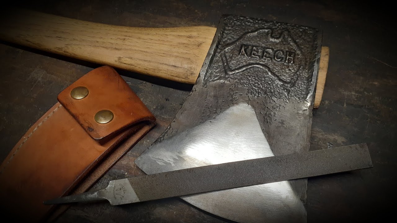 90 Second Axe RE-BUILD! Keech Timberman KC23 - YouTube