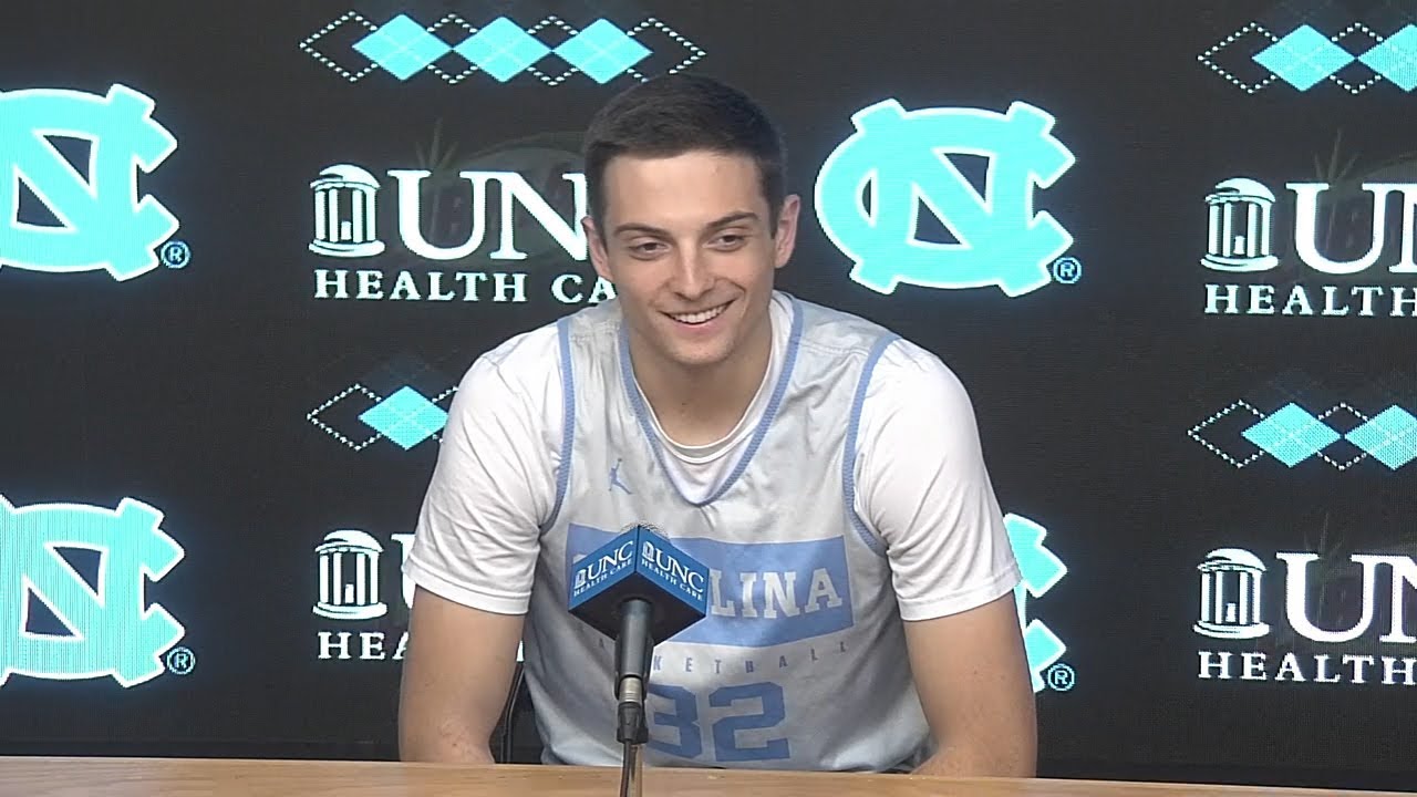 UNC Men's Basketball: Justin Pierce PC 111419 - YouTube