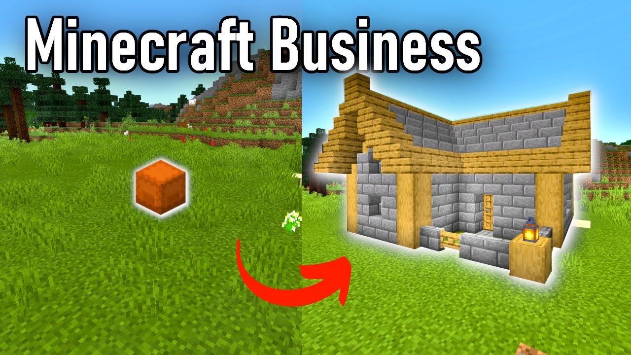 I Started a New Business in Minecraft - YouTube