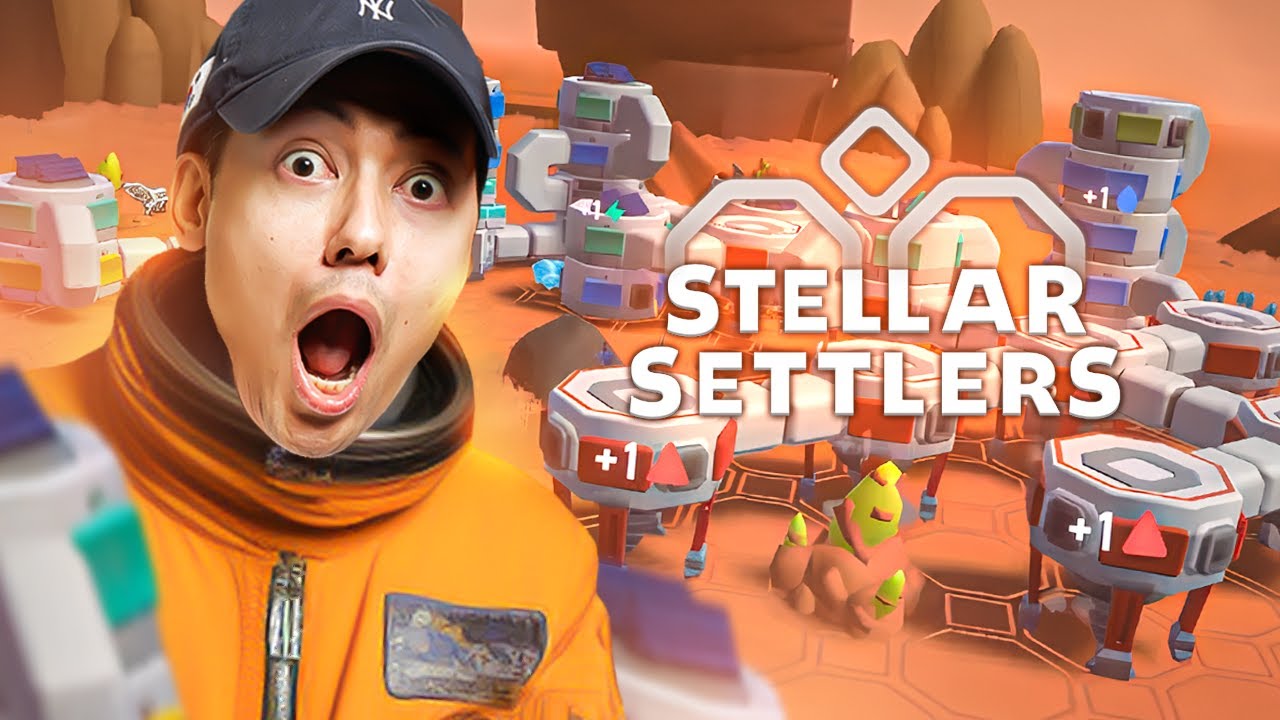 CONSTRUCTION D'UNE STATION SPATIALE ! STELLAR SETTLERS: SPACE BASE ...