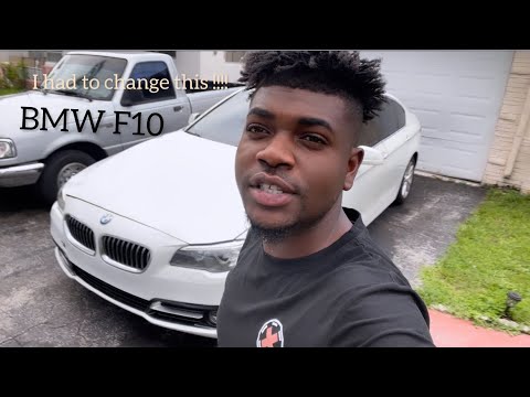 BMW F10 lower radiator hose replacement!! 528i/535i (recommended method ...