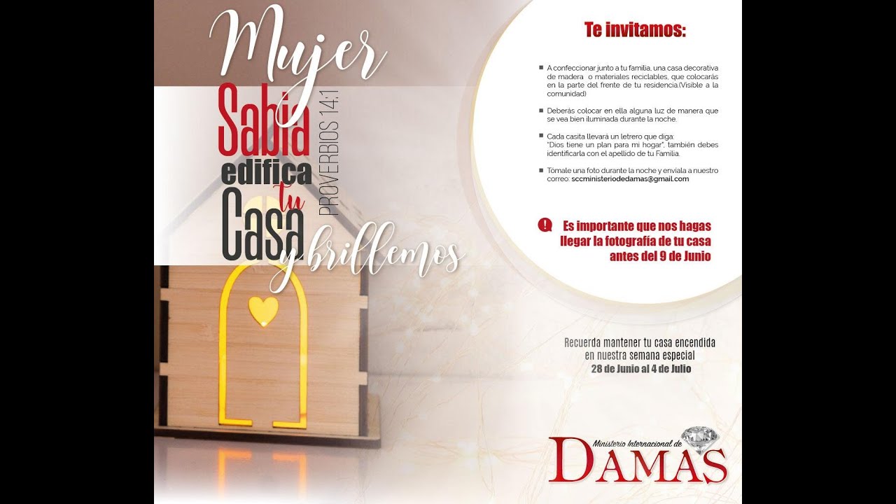 Mujer Sabia Edifica tu Casa - YouTube