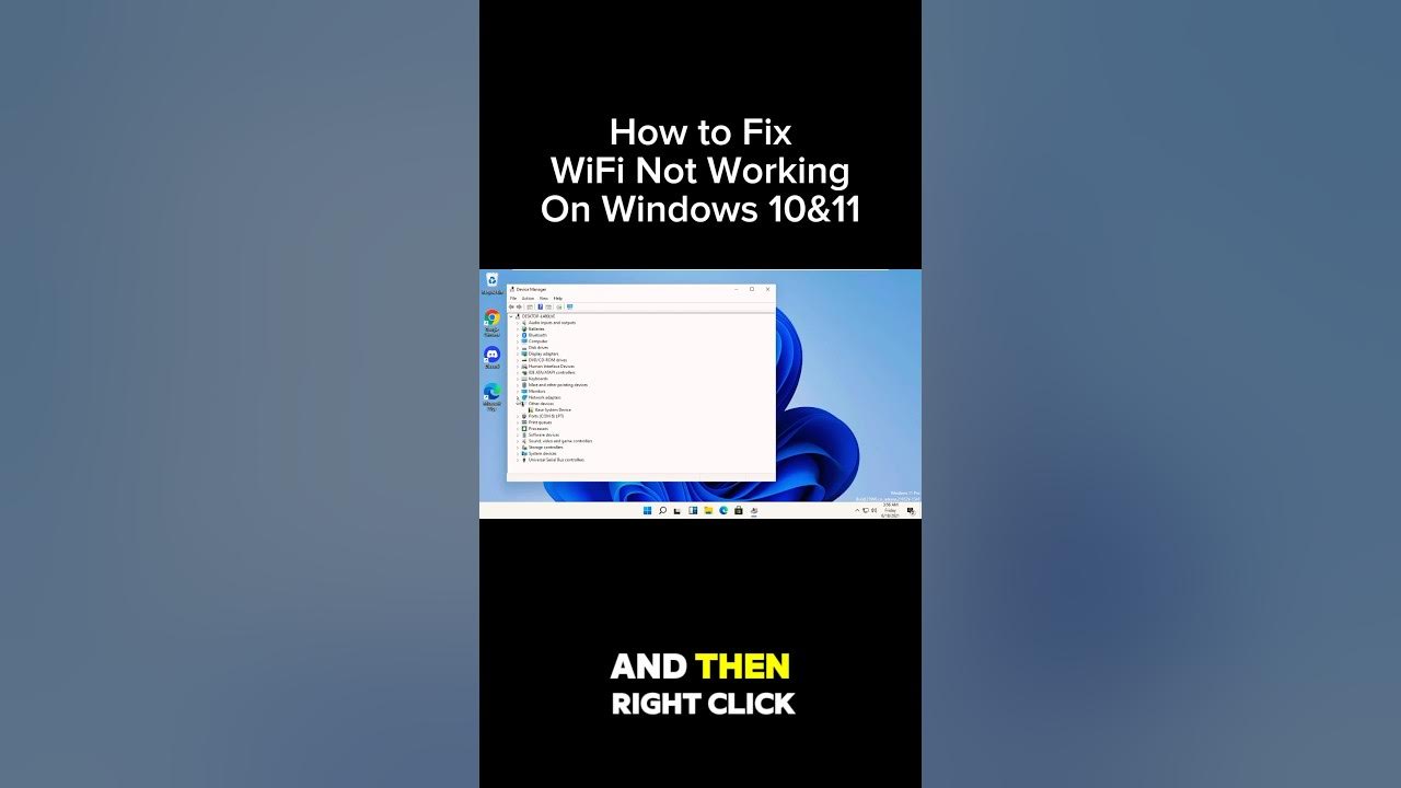 How to Fix WiFi Connection Issues in Windows 10 & 11 | Easy Guide - YouTube