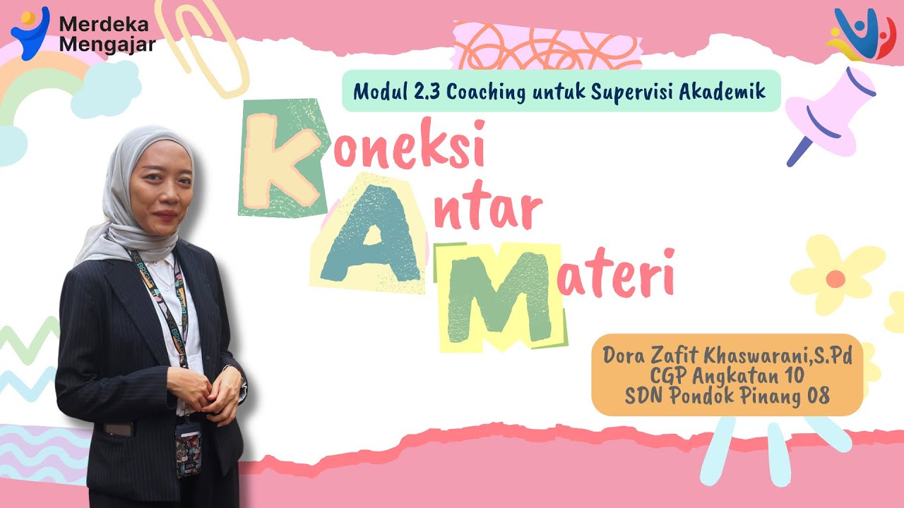 Koneksi Antar Materi Modul 2.3 Coaching untuk Supervisi Akademik // CGP ...