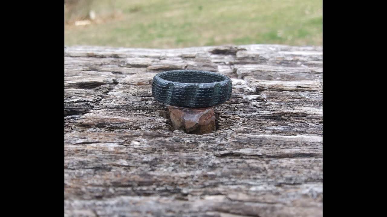 Making A Micarta Ring - YouTube