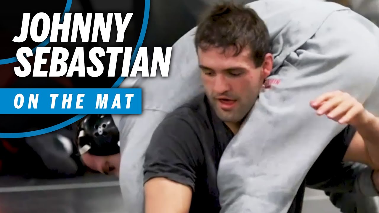 On the Mat: Johnny Sebastian | Wisconsin | B1G Wrestling - YouTube