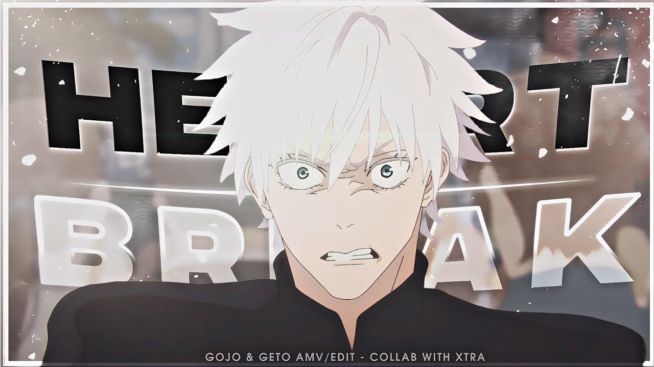 Gojo & Geto | Heart break radio [Edit/AMV] 4K! Alight motion Free ...
