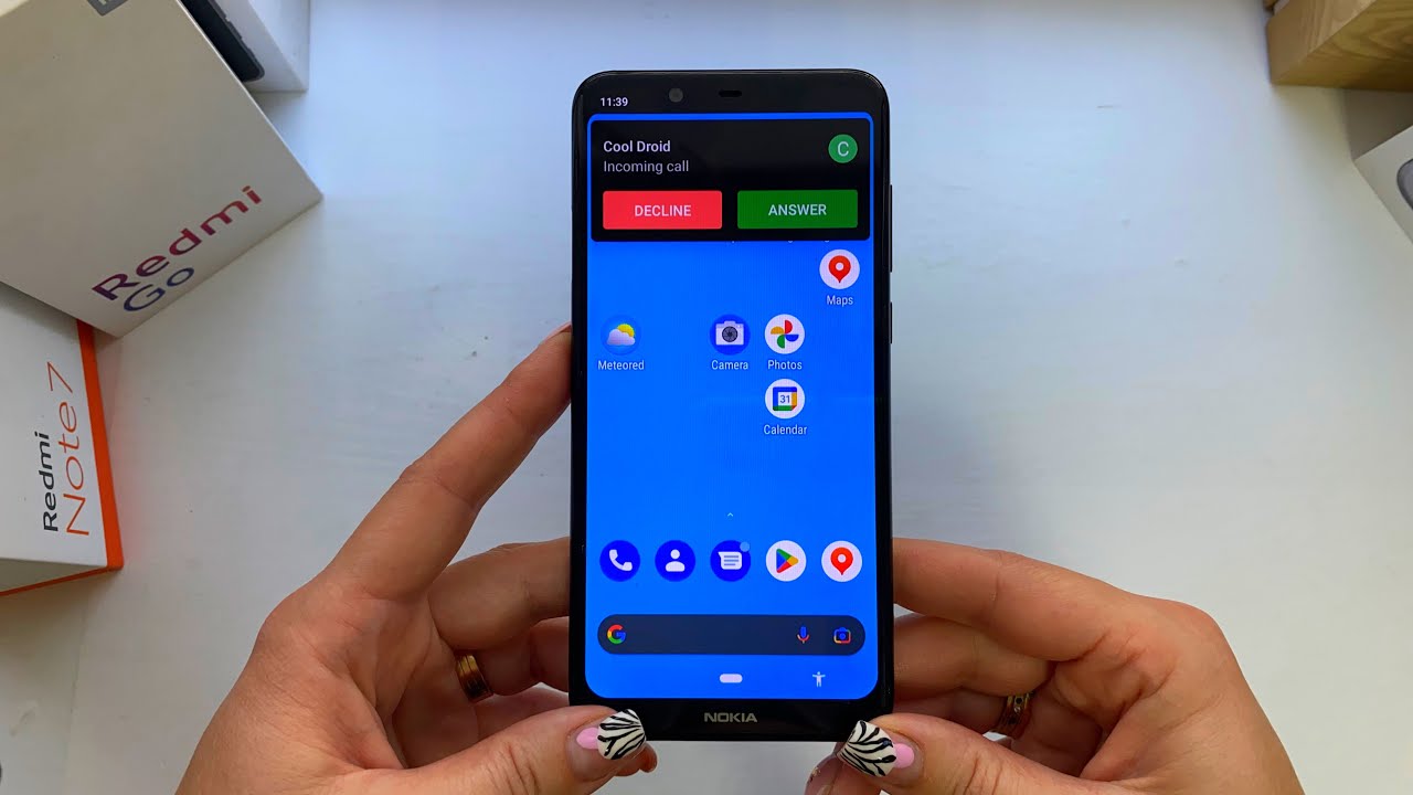 Nokia 5.1 Plus incoming call & boot animation - YouTube
