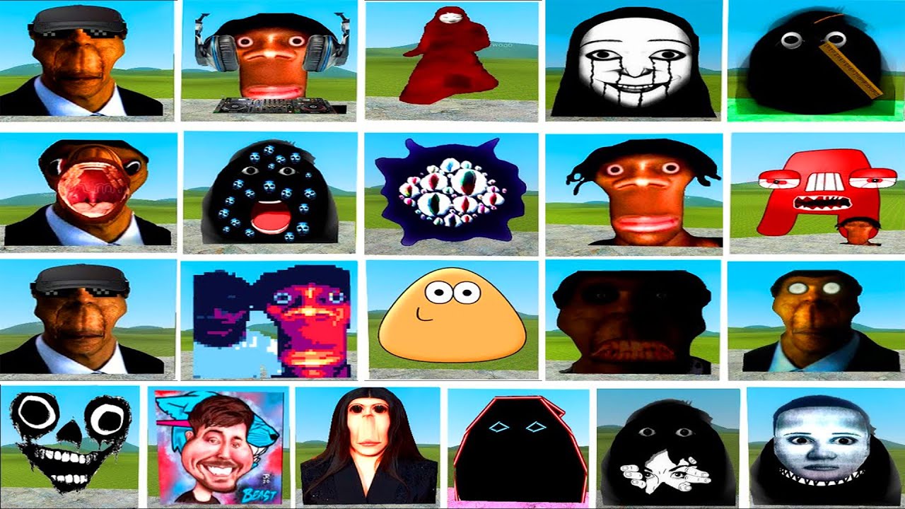 Too Much Nextbots ! - YouTube