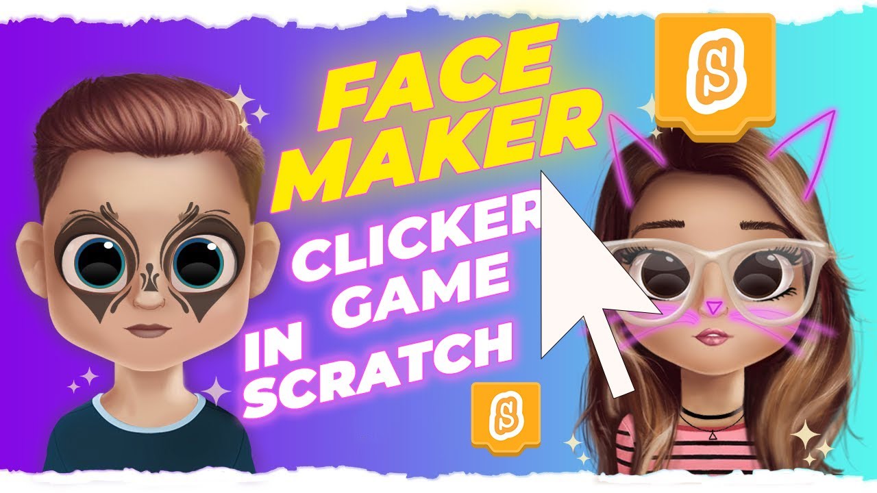 How To Make Face Maker In Scratch | Clicker Game - YouTube