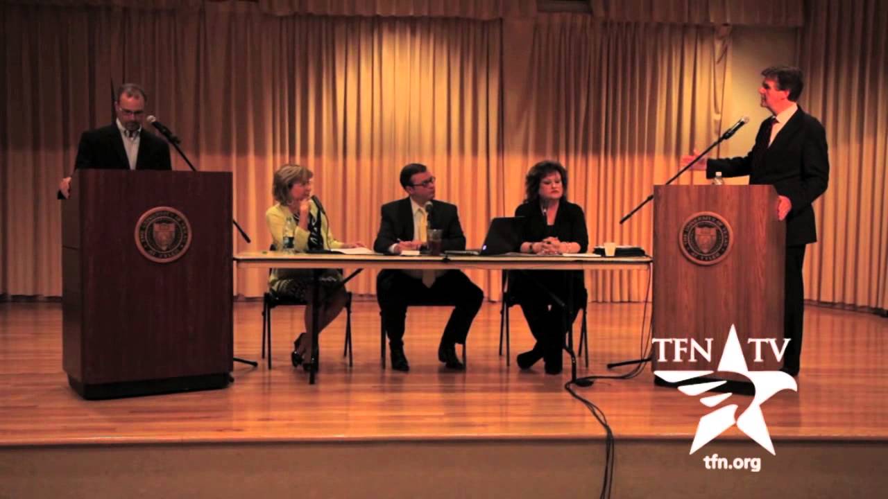 Thomas Ratliff-Dan Patrick CSCOPE Debate - YouTube