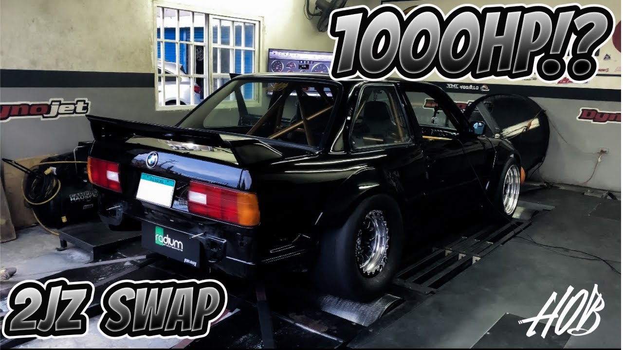 BMW E30 2JZ SWAP DYNO RUN - EL LINGOTE - LLEGAMOS A LOS 1000HP!? - YouTube