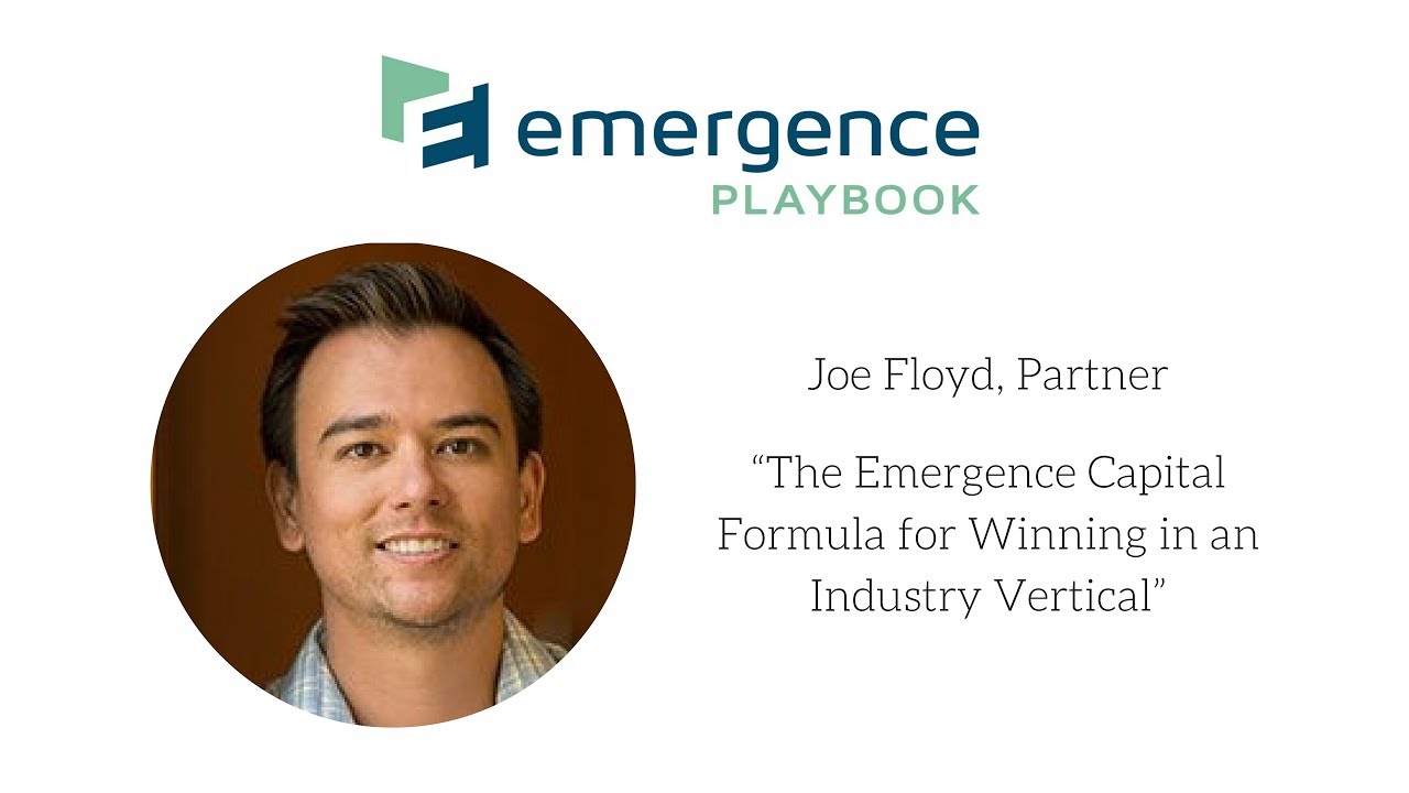 Industry Cloud Playbook: The Emergence Capital Formula for Winning in ...