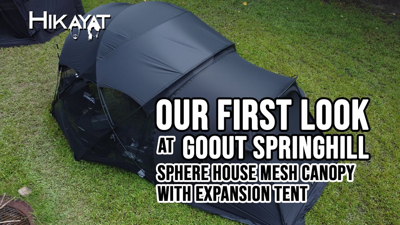 HIKAYAT - Our first look | Goout Springhill - Sphere House Mesh Canopy ...