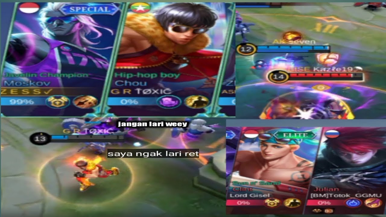 special elite moskov chou VS clint julian lari dari kenyataan - YouTube