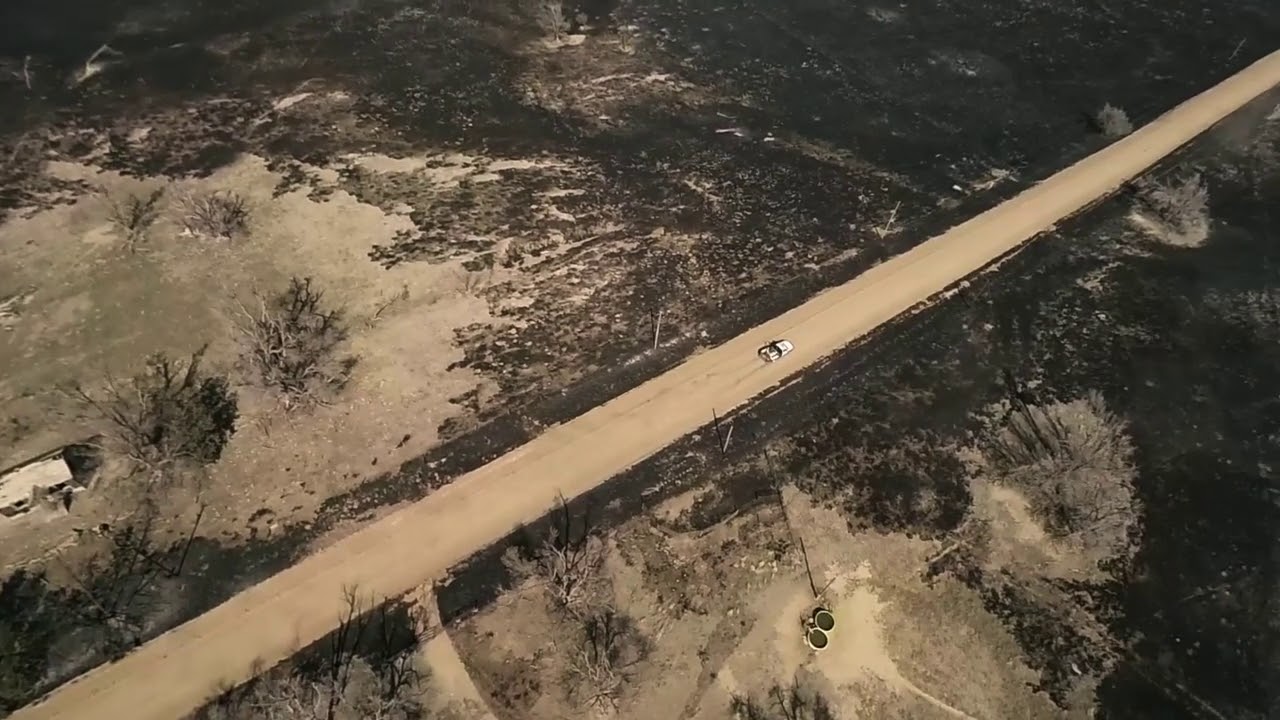 Starbuck Fire Comanche County, Kansas 2017 - YouTube