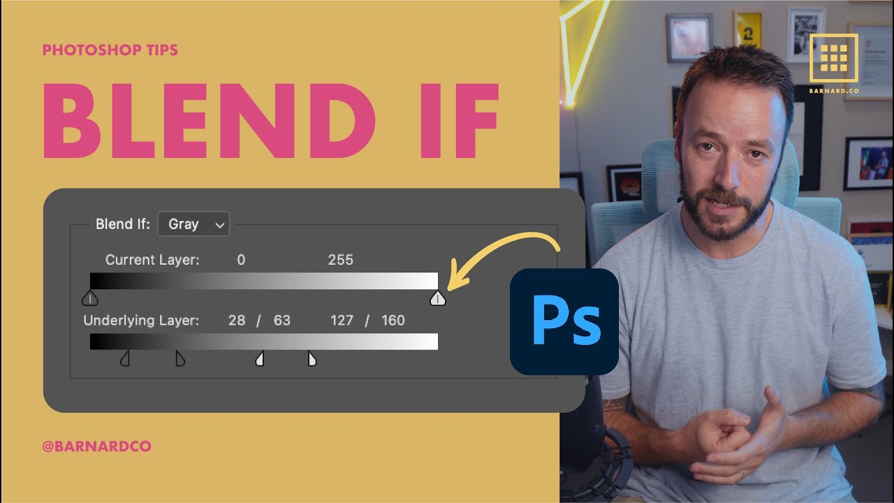 How 'Blend if' works in Photoshop - YouTube