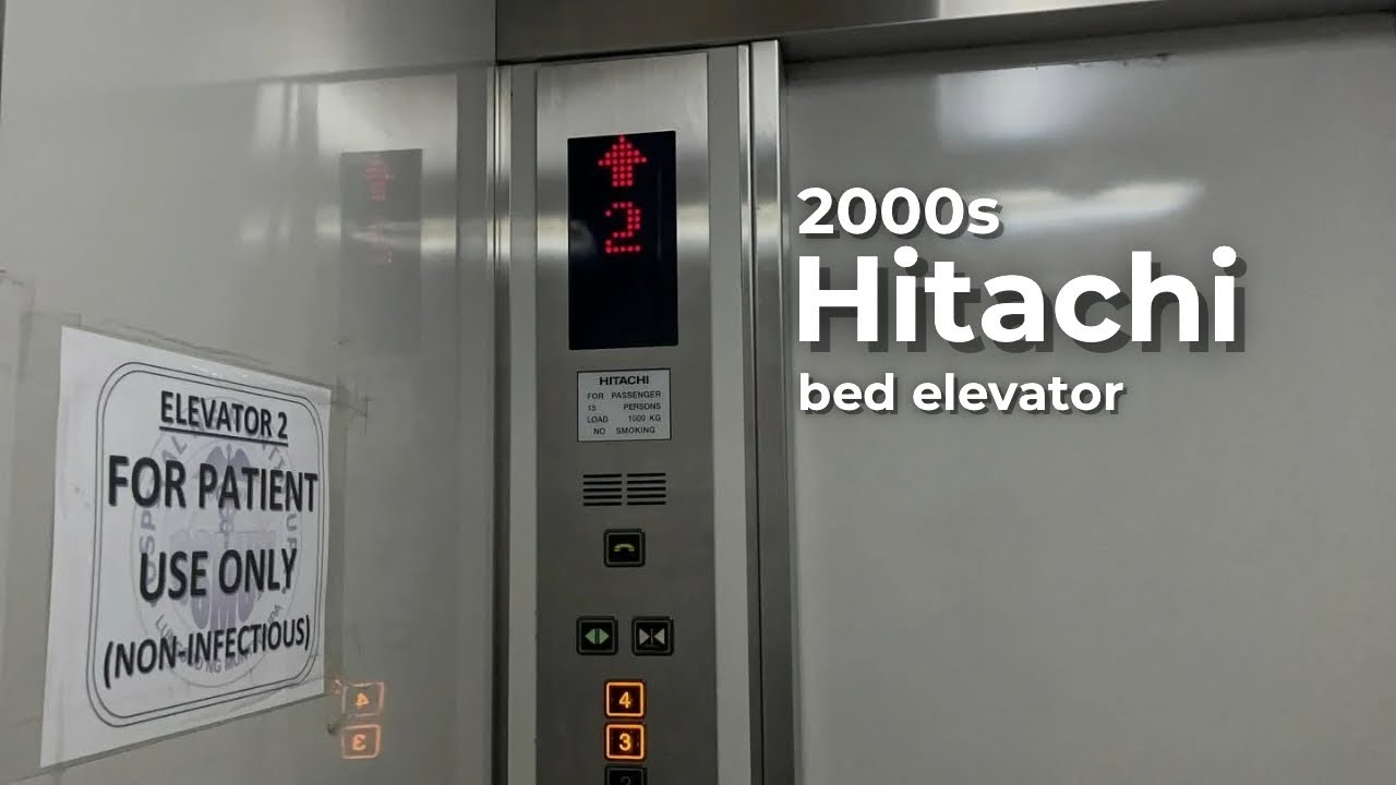 2000s Hitachi elevator at Ospital ng Muntinlupa, Muntinlupa ...