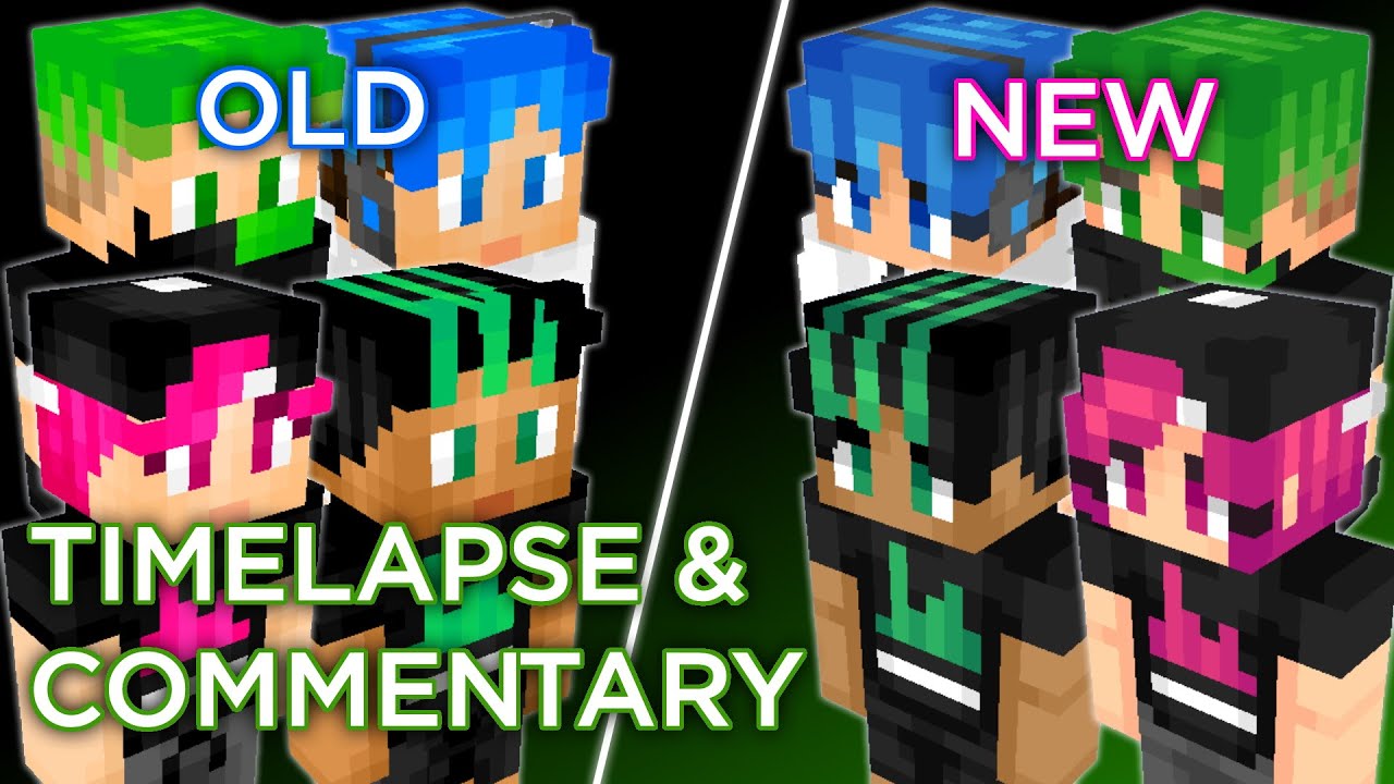 Remaking four more of my Monstercat Genre Minecraft skins - YouTube