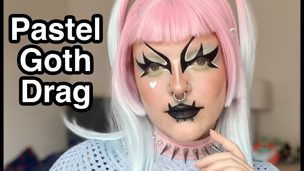 Pastel Goth Drag Transformation | GRWM - YouTube