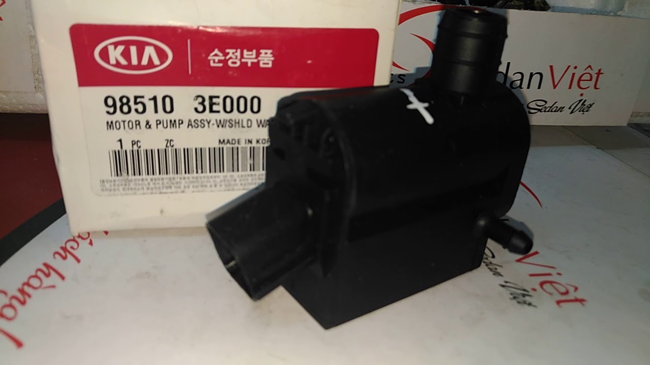 985103E000 bơm nước rửa kính có gạt sau Huyndai Getz, I30, i10 Grand ...