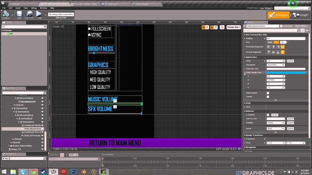 Sound Classes SFX/Music Separate Sliders (Rama Plugin Required) - YouTube