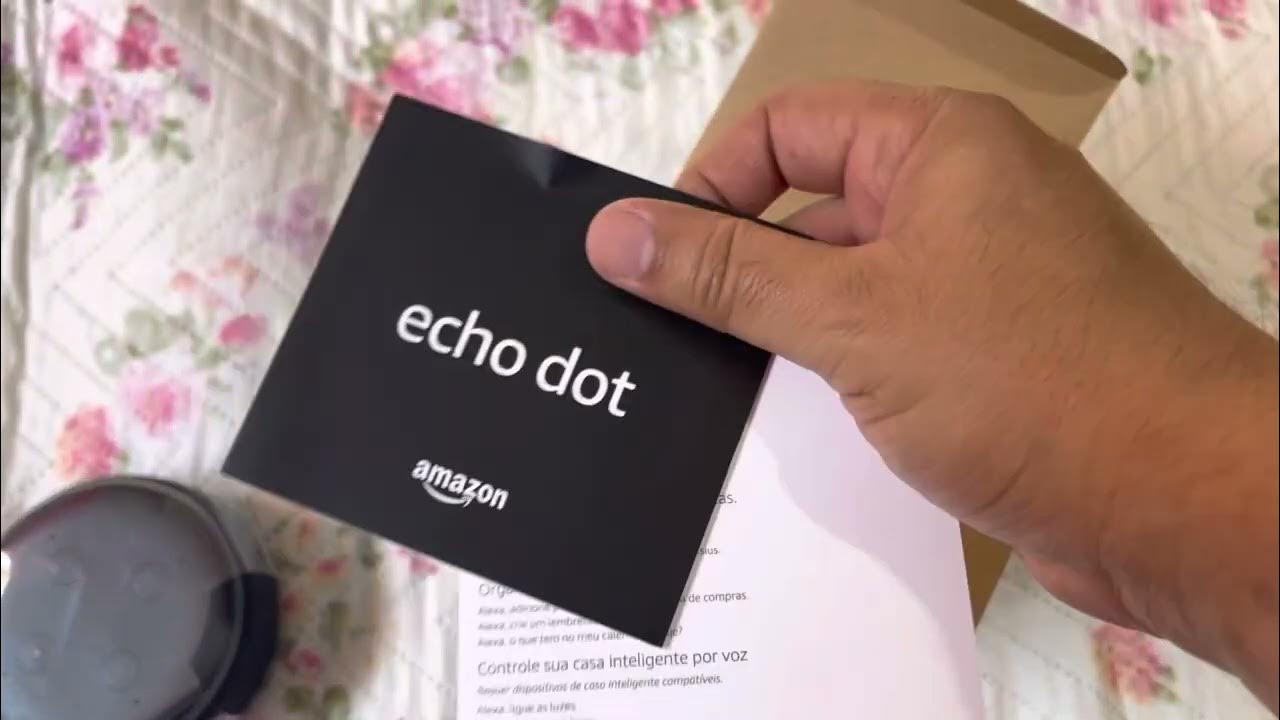 Unbox da Amazon Echo dot de 3a Geração - YouTube