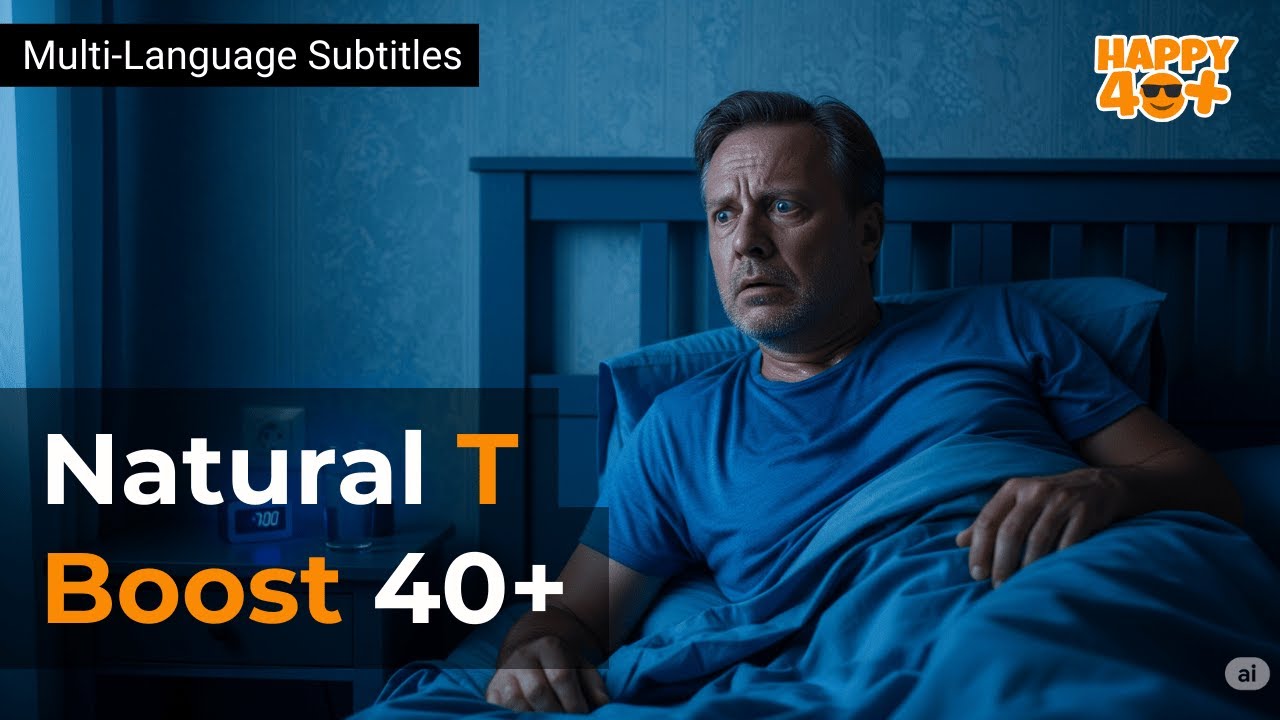 Boost Your Testosterone Naturally After 40! - YouTube