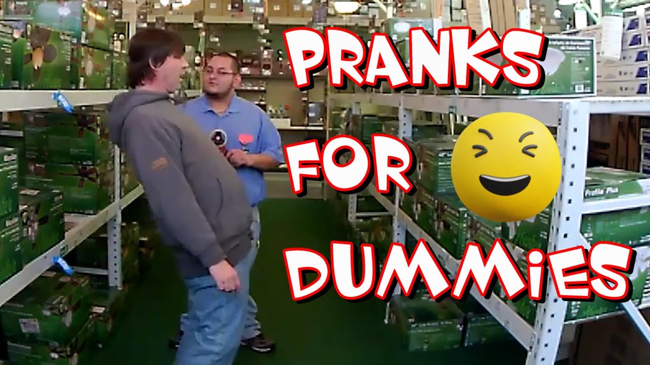 PRANK VIDEO FOR DUMMIES!!! 🤡😜 - YouTube