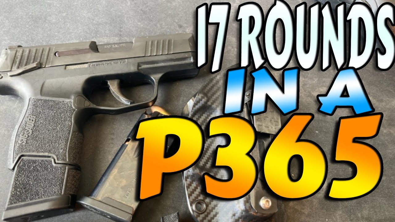 *NEW* P-365 X-MACRO Magazine in a P365 - EXTENDED MAGS - How to put the ...