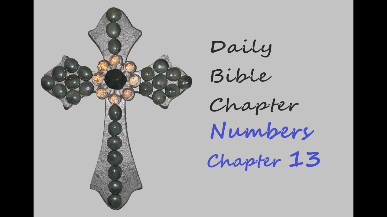 Daily Bible Reading of NUMBERS CHAPTER 13 from the Holy Bible KJV Old ...