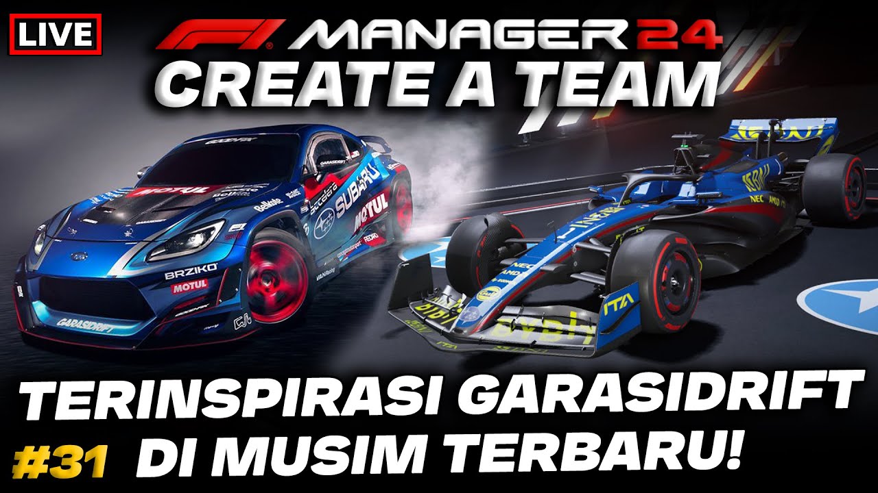 SUBARU F1 KEMBALI! MUSIM TERBARU TERINSPIRASI DARI@GarasiDrift!🇮🇩😍- F1 ...