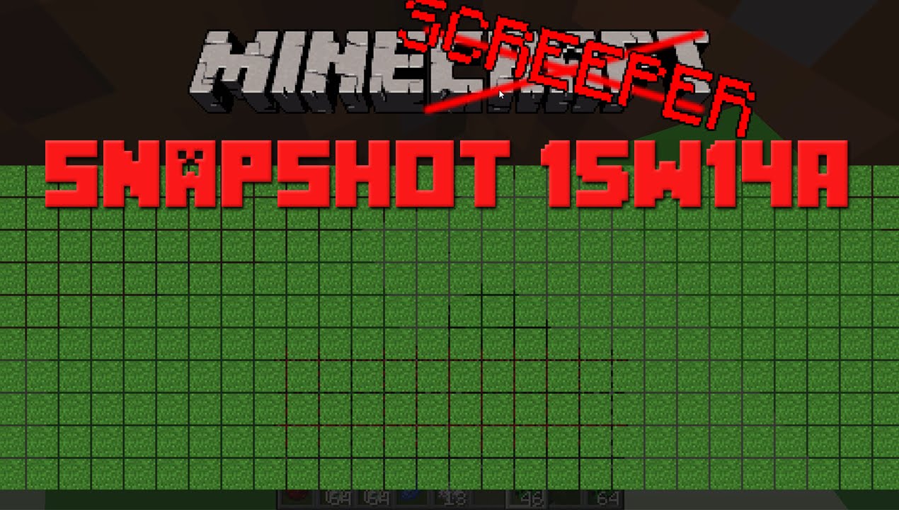 Minescreeper und Pinker Wither in Minecraft!? - Snapshot 15w14a - YouTube