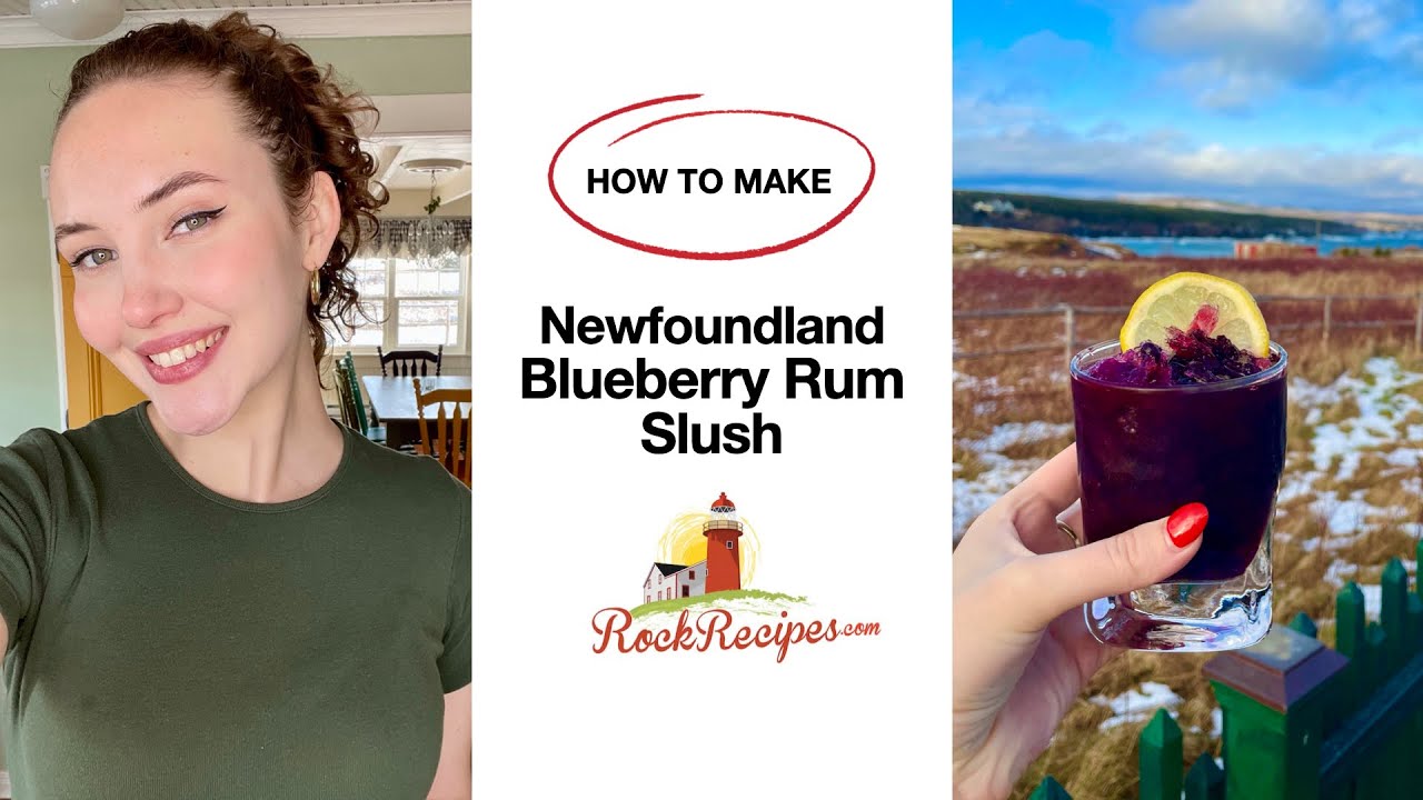 Newfoundland Blueberry Rum Slush | Rock Recipes - YouTube