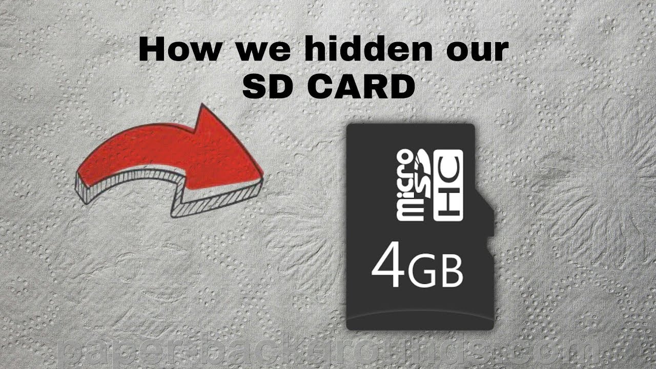How we hidden our SD CARD in phone without root - YouTube