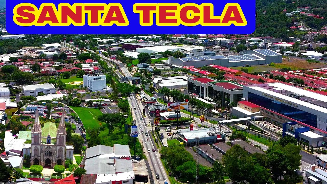 MIRA COMO SE ENCUENTRA SANTA TECLA. - YouTube