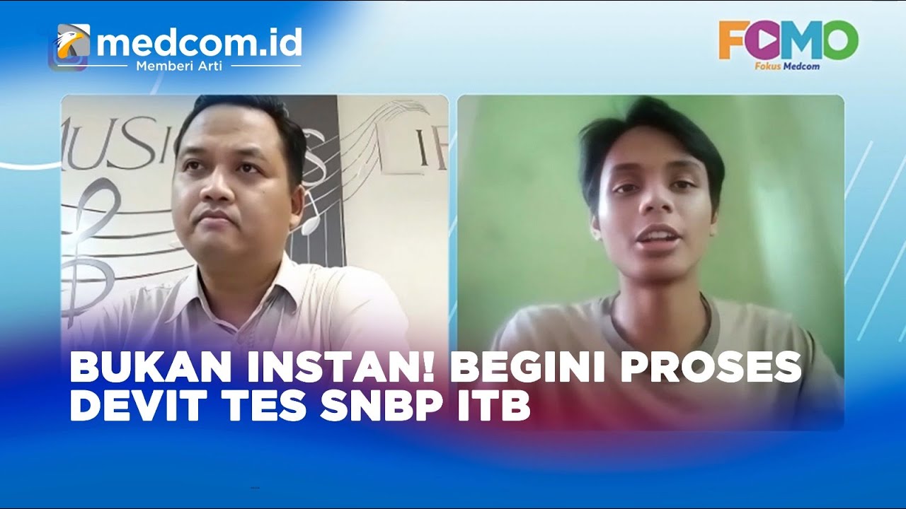 STEP BY STEP! DEVIT UNGKAP ALUR TES SNBP YANG BIKIN DIA TEMBUS ITB ...