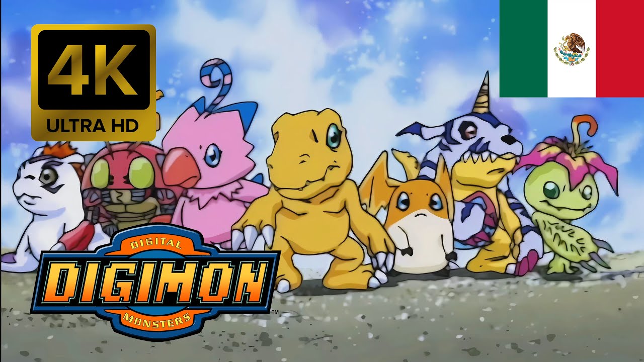 Digimon Adventure Opening |Español Latino| [4K 60FPS Remasterizado]