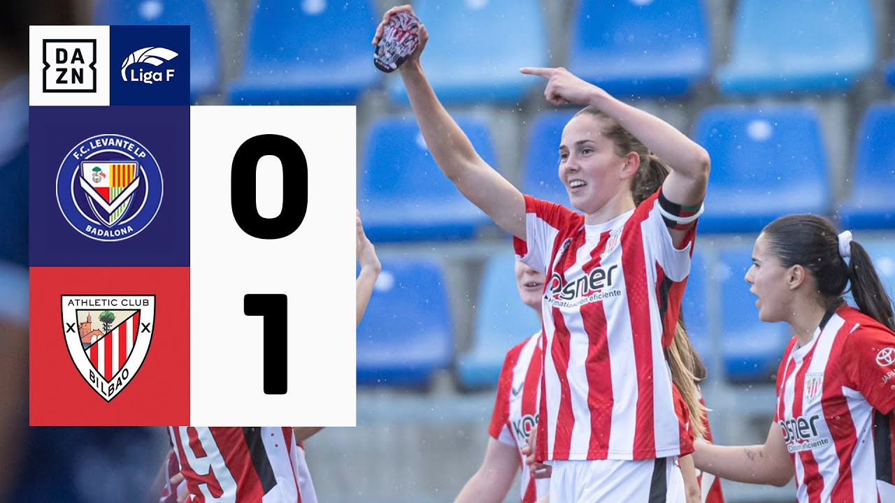Levante Badalona vs Athletic Club (0-1) | Resumen y goles | Highlights ...