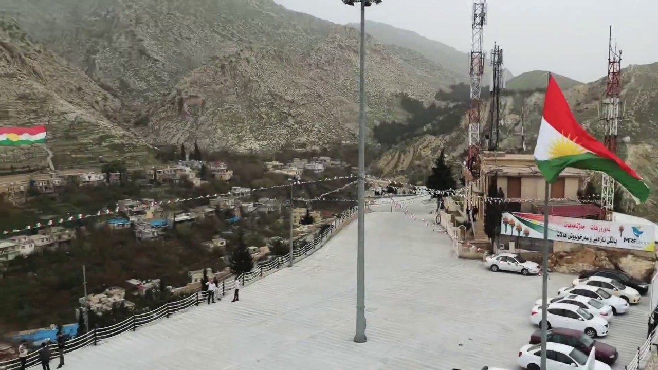 Akre Sare gri سەرێ گری Kurdistan Iraq - camera DJI Spark drone - YouTube
