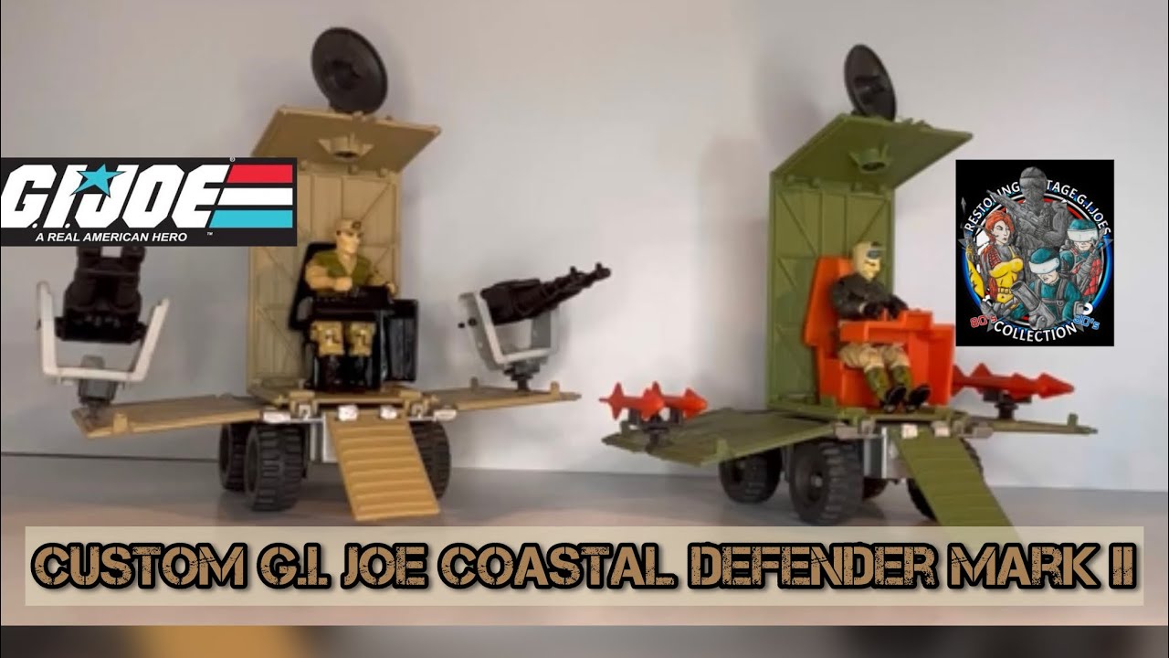 Ultimate G.I. Joe Base Build! Coastal Defender Mark II - YouTube