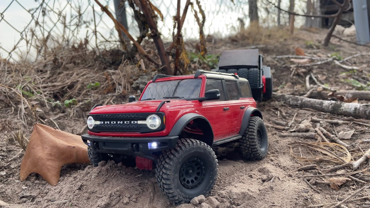 SLOWEST RC EVER!!! TRX4M LOW GEARS - YouTube