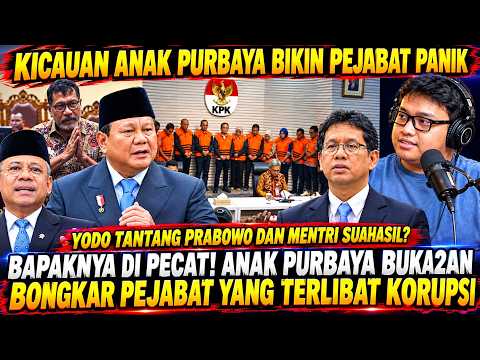LAWAN BALIK! ANAK PURBAYA TANTANG PRABOWO & SUAHASIL? KICAUAN YUDO BIKIN PEJABAT KORUP PANIK! KDM